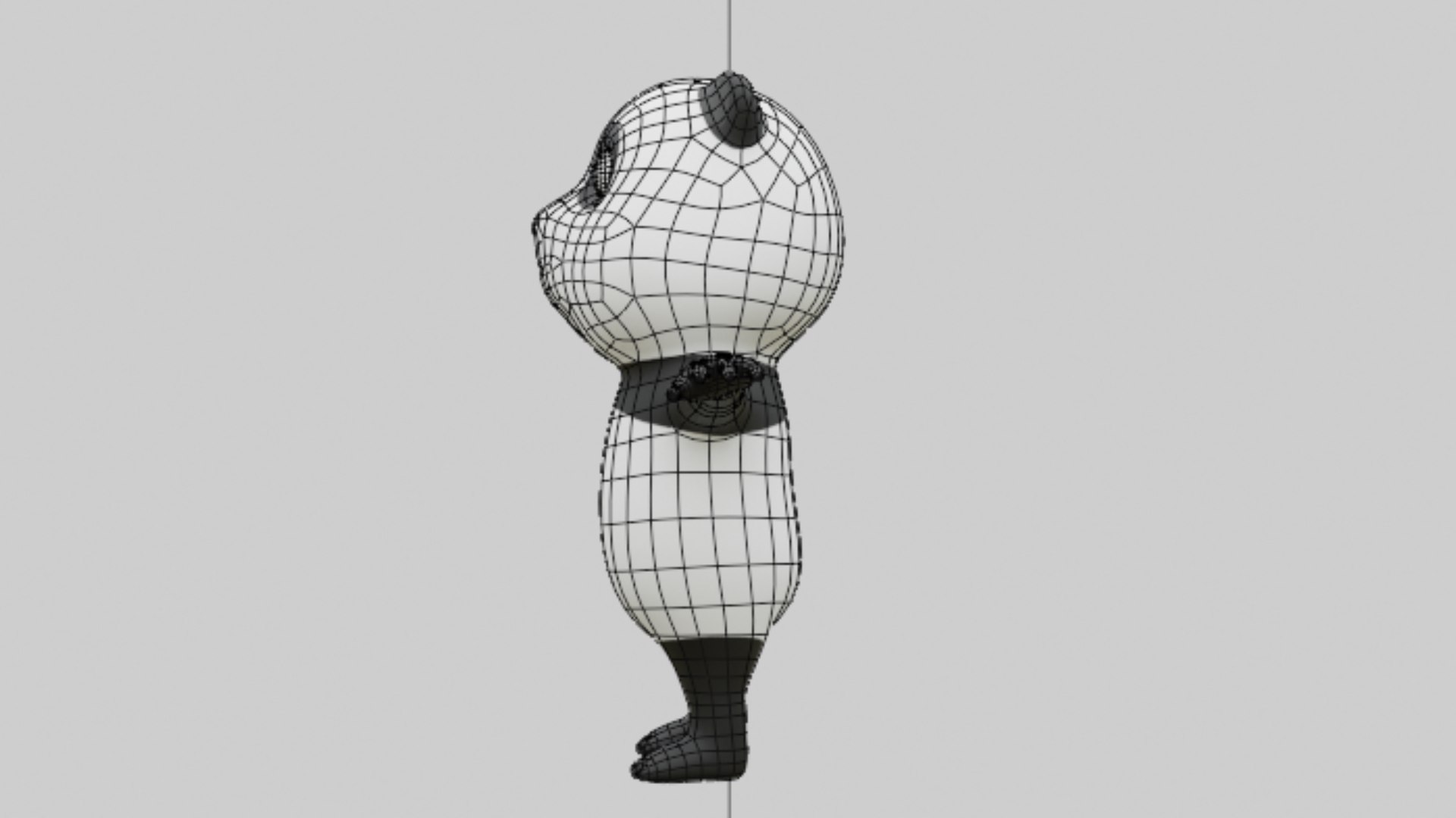 Panda Cartoon 3D model - TurboSquid 2108276