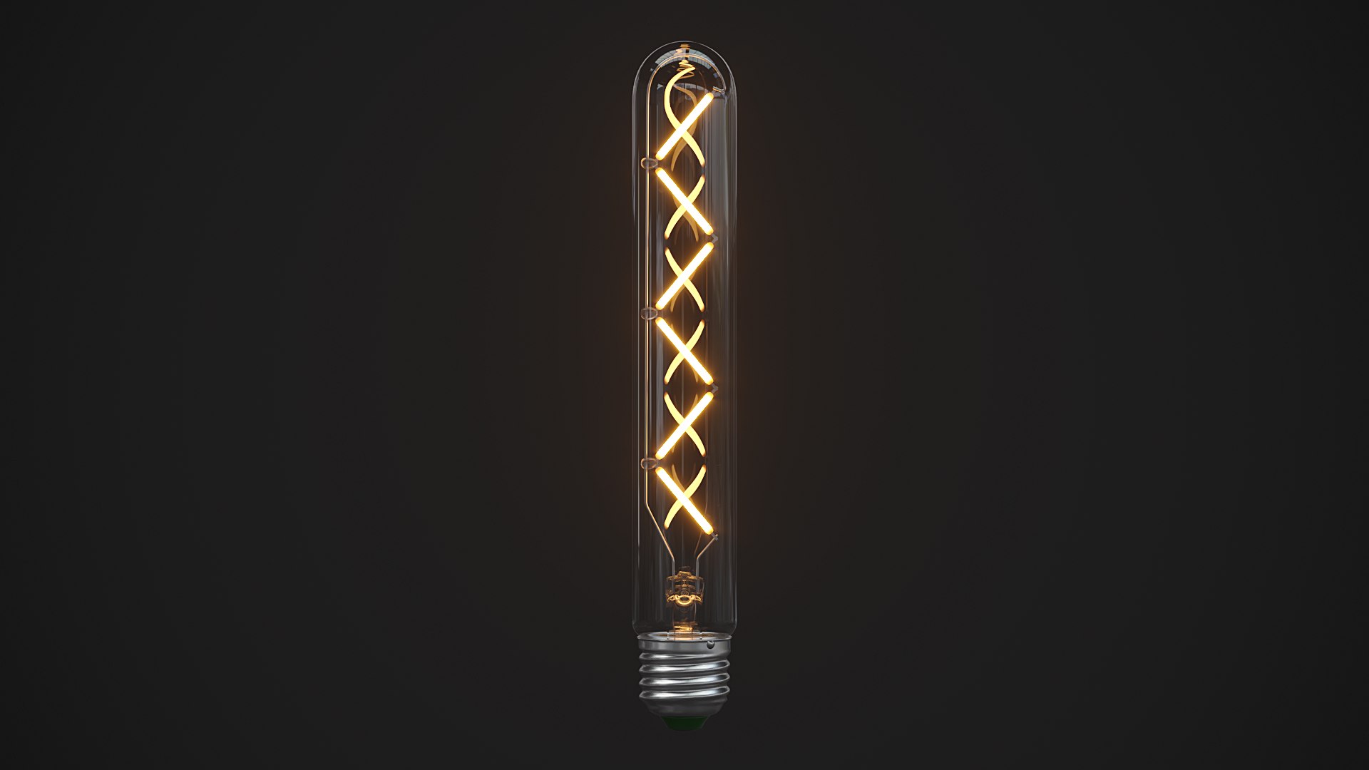 led filament bulb lights 3ds
