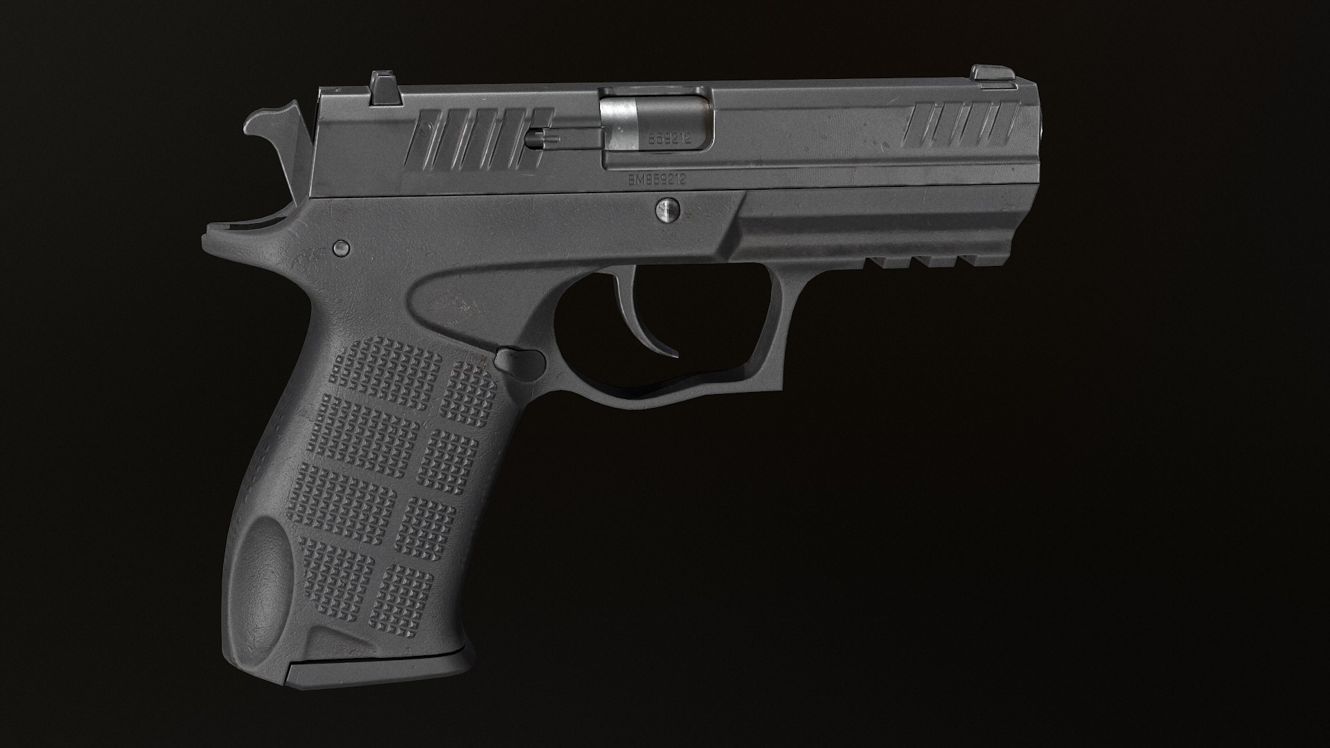 3D Fort 17 Pistol Model - TurboSquid 2197660