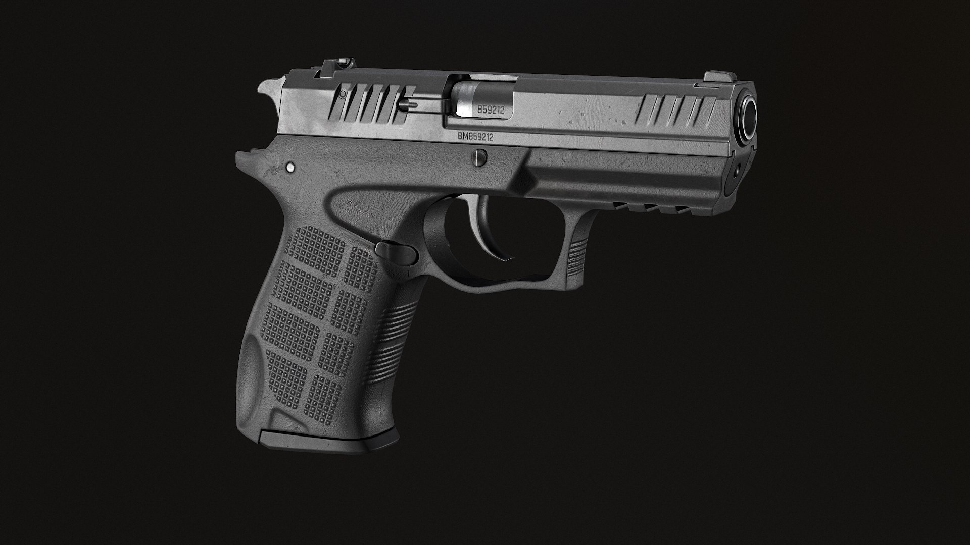 3D Fort 17 Pistol Model - TurboSquid 2197660