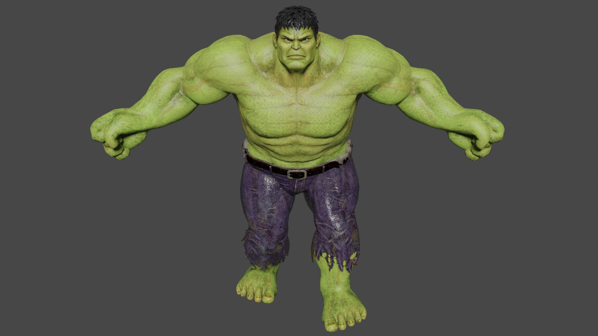 Hulk 3D - TurboSquid 2370583