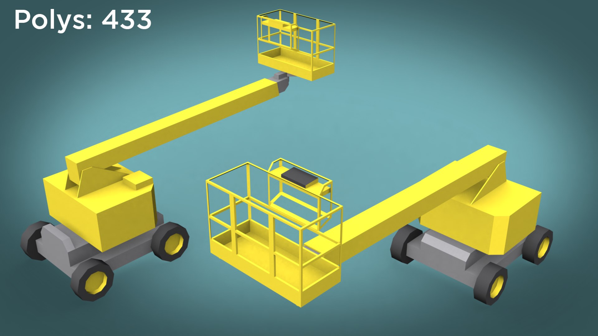 Stylized Construction Vehicle Pack 3D Model - TurboSquid 1460150