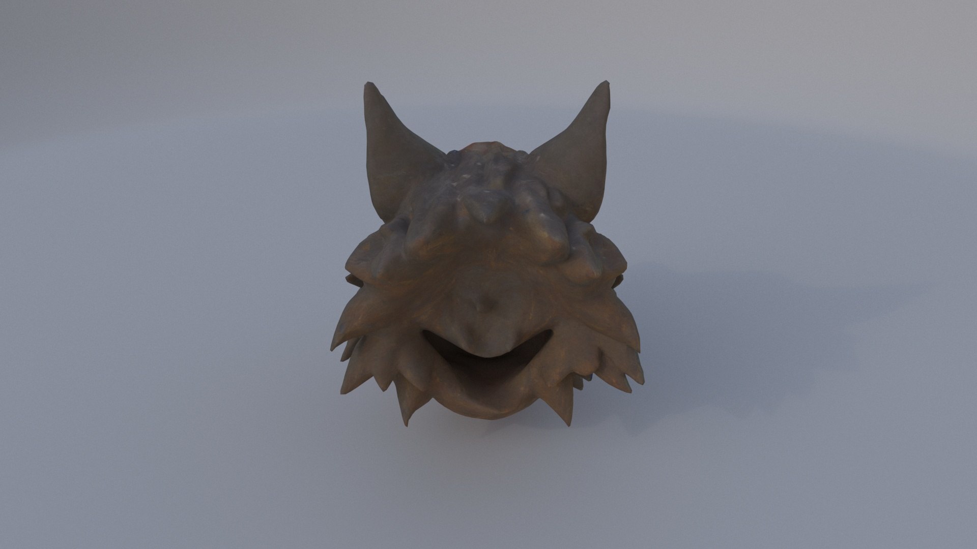 3D Howling Mask Model - TurboSquid 2325677