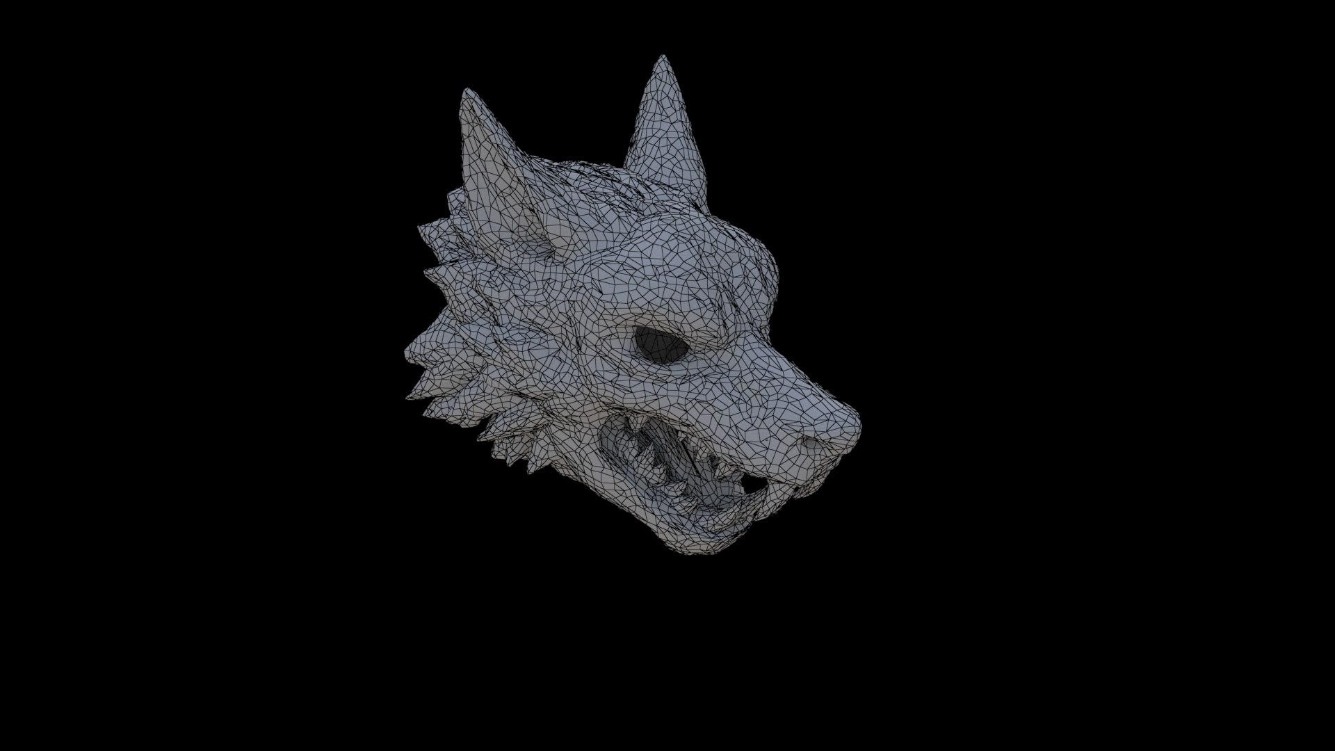 3D Howling Mask Model - TurboSquid 2325677
