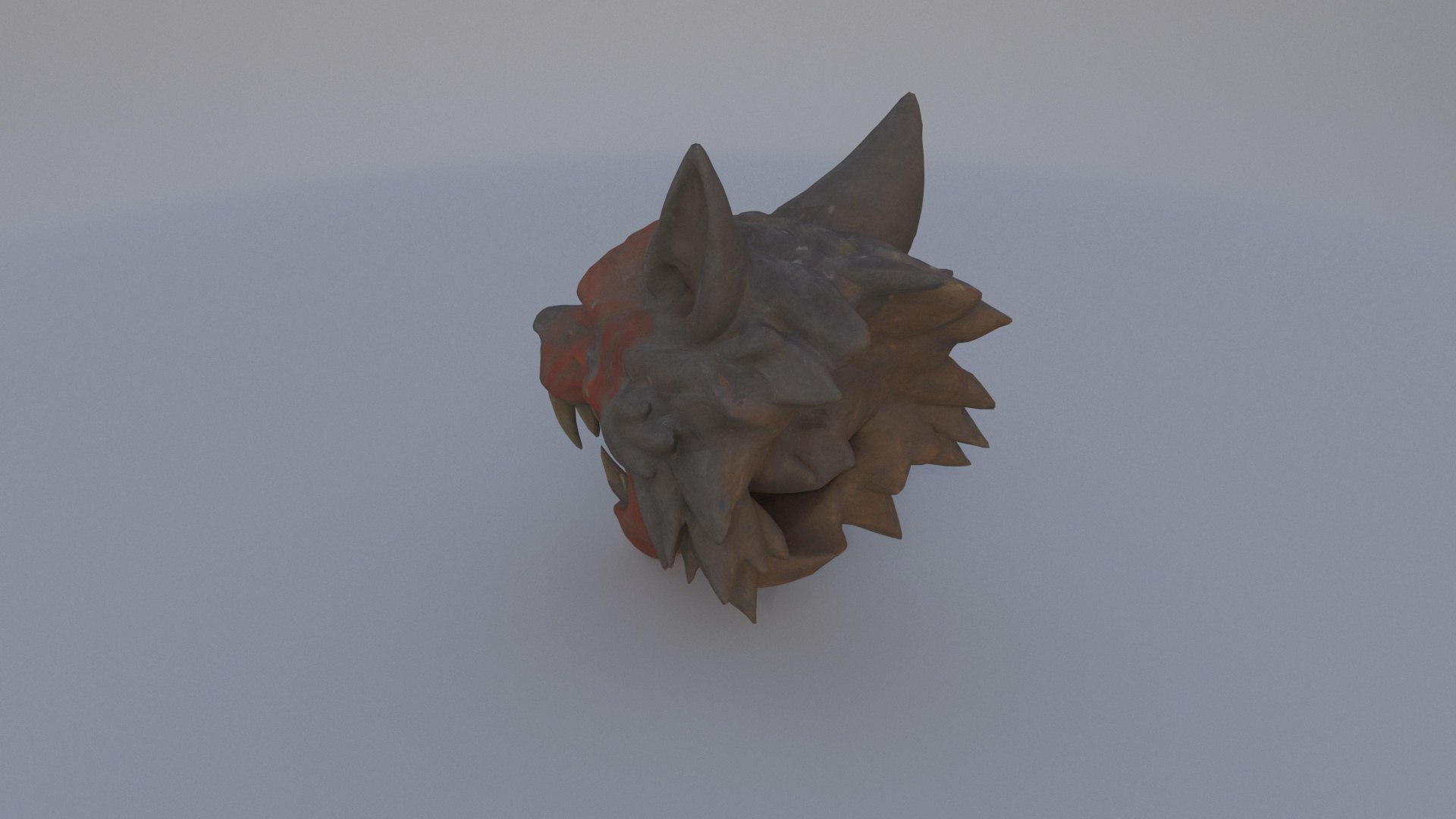 3D Howling Mask Model - TurboSquid 2325677