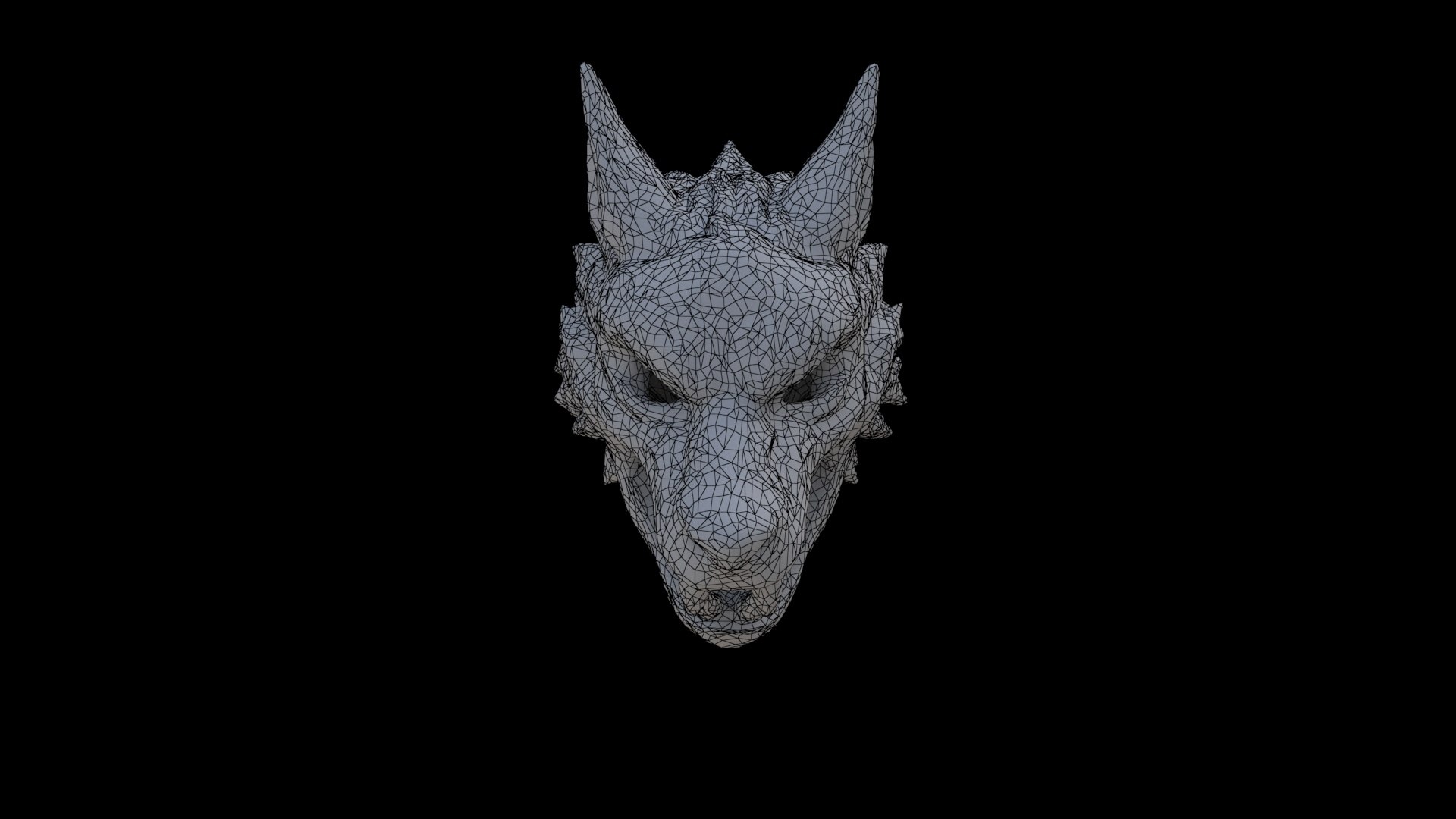 3D Howling Mask Model - TurboSquid 2325677