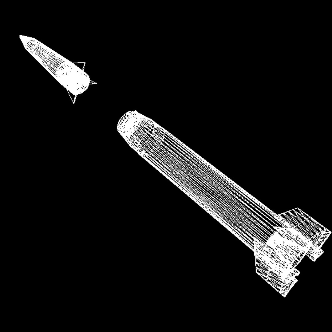3d Model Of Chinese Css-6 Srbm