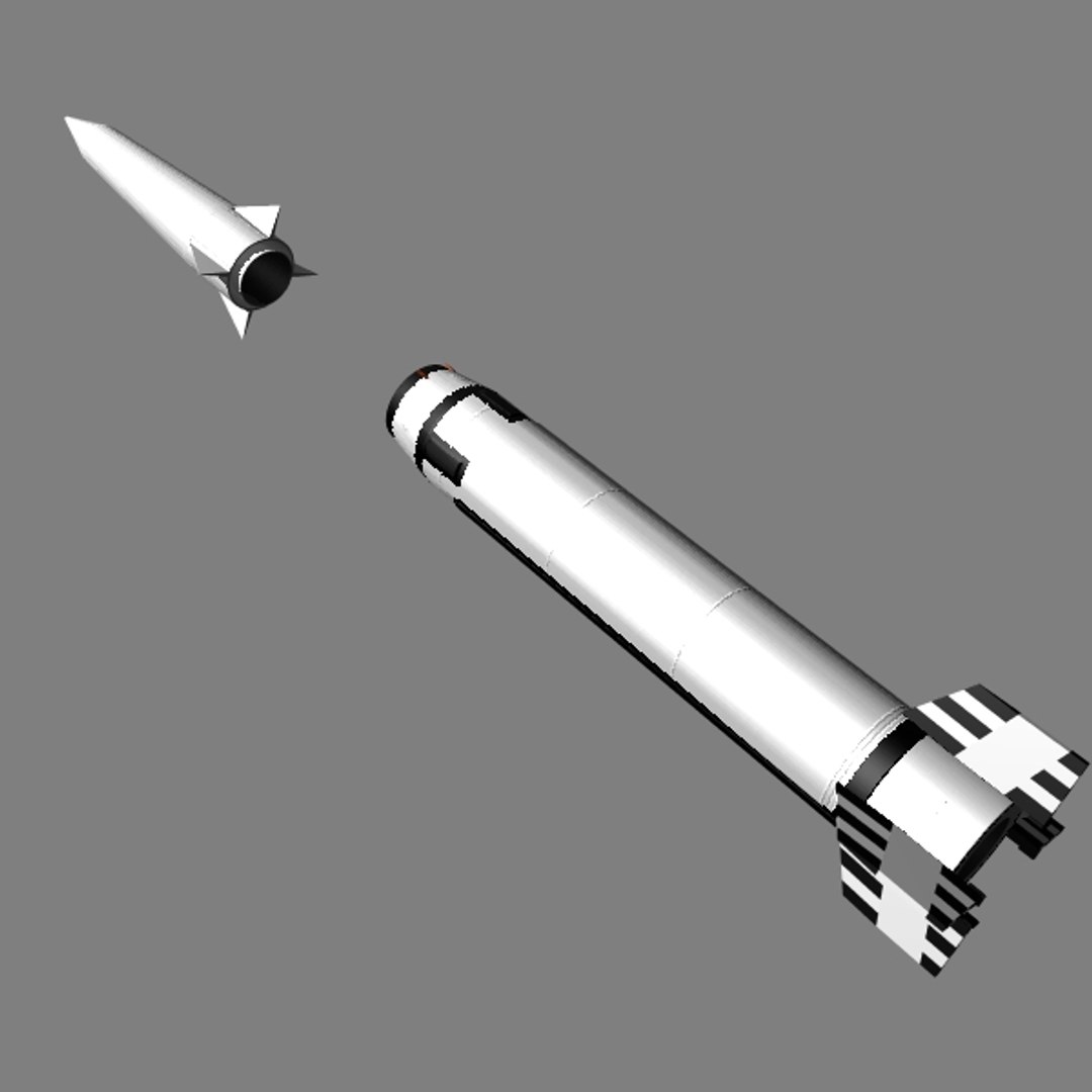 3d Model Of Chinese Css-6 Srbm