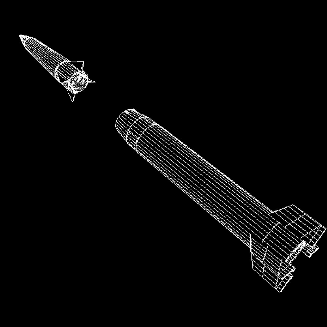 3d Model Of Chinese Css-6 Srbm