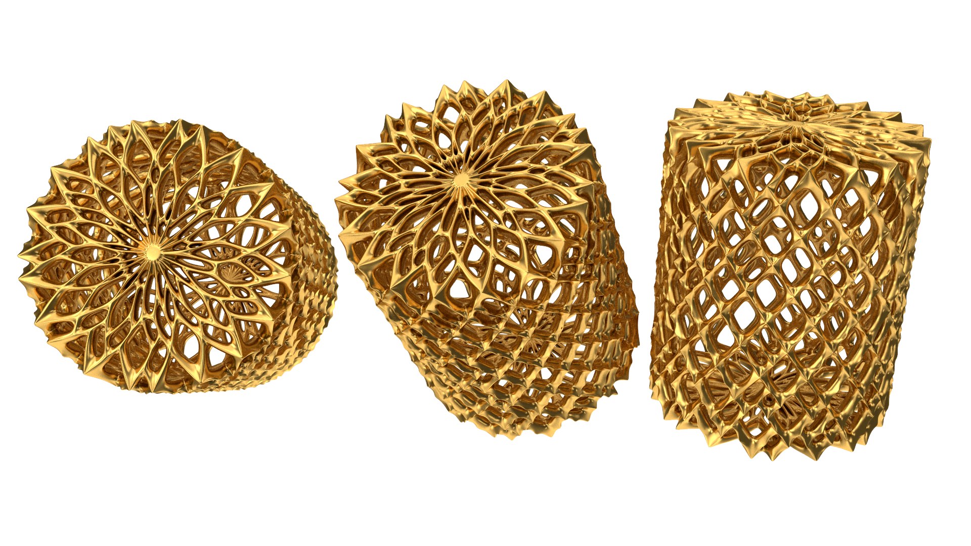 Complex Geometric Shape Object MHT 04 Model - TurboSquid 2070691