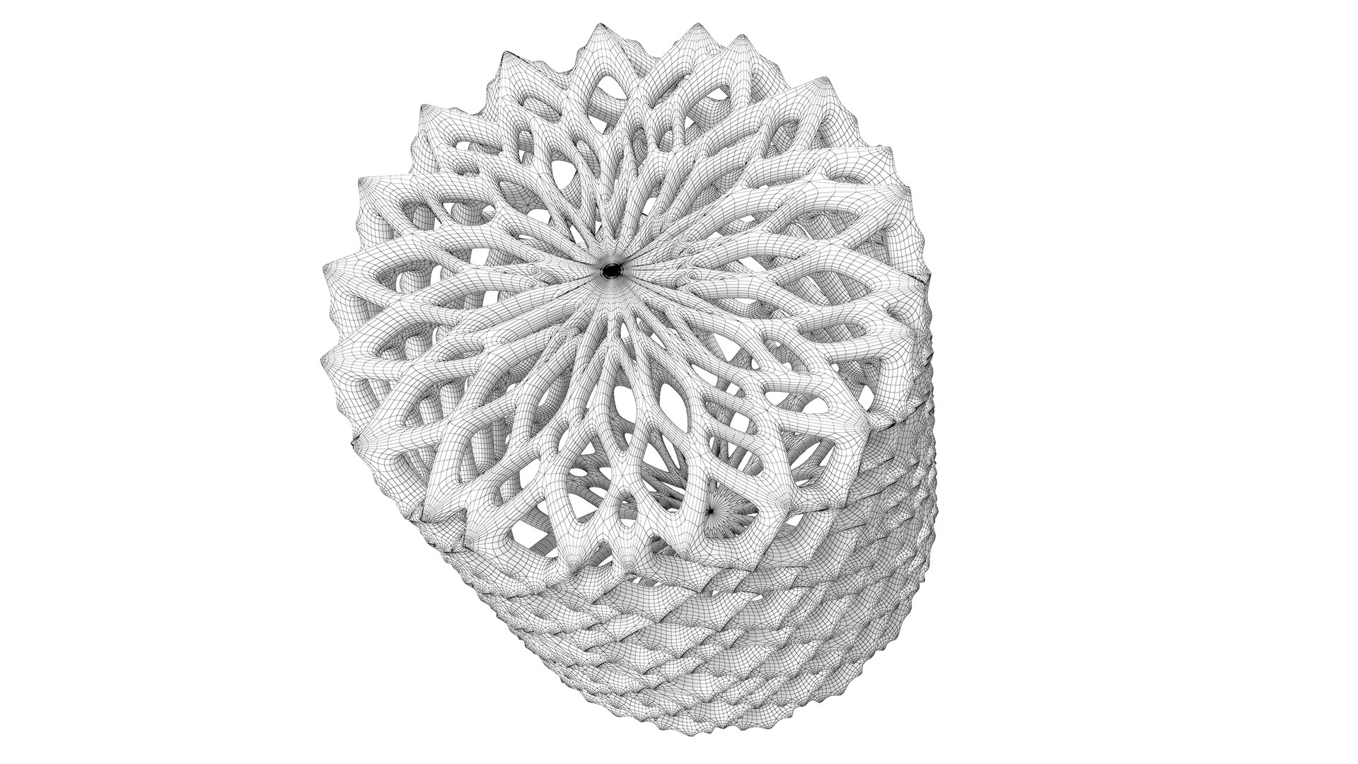 Complex Geometric Shape Object MHT 04 Model - TurboSquid 2070691