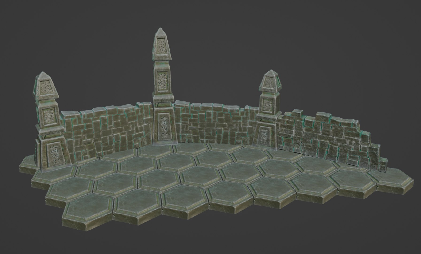 Modular Ruin Assets 3D Model - TurboSquid 2132688