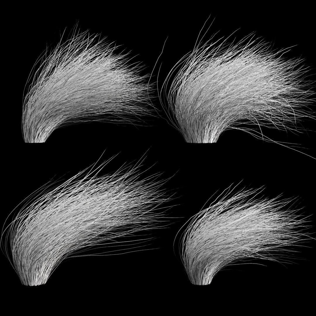 Bushes Wild Dry Grass 3D Model - TurboSquid 1590614