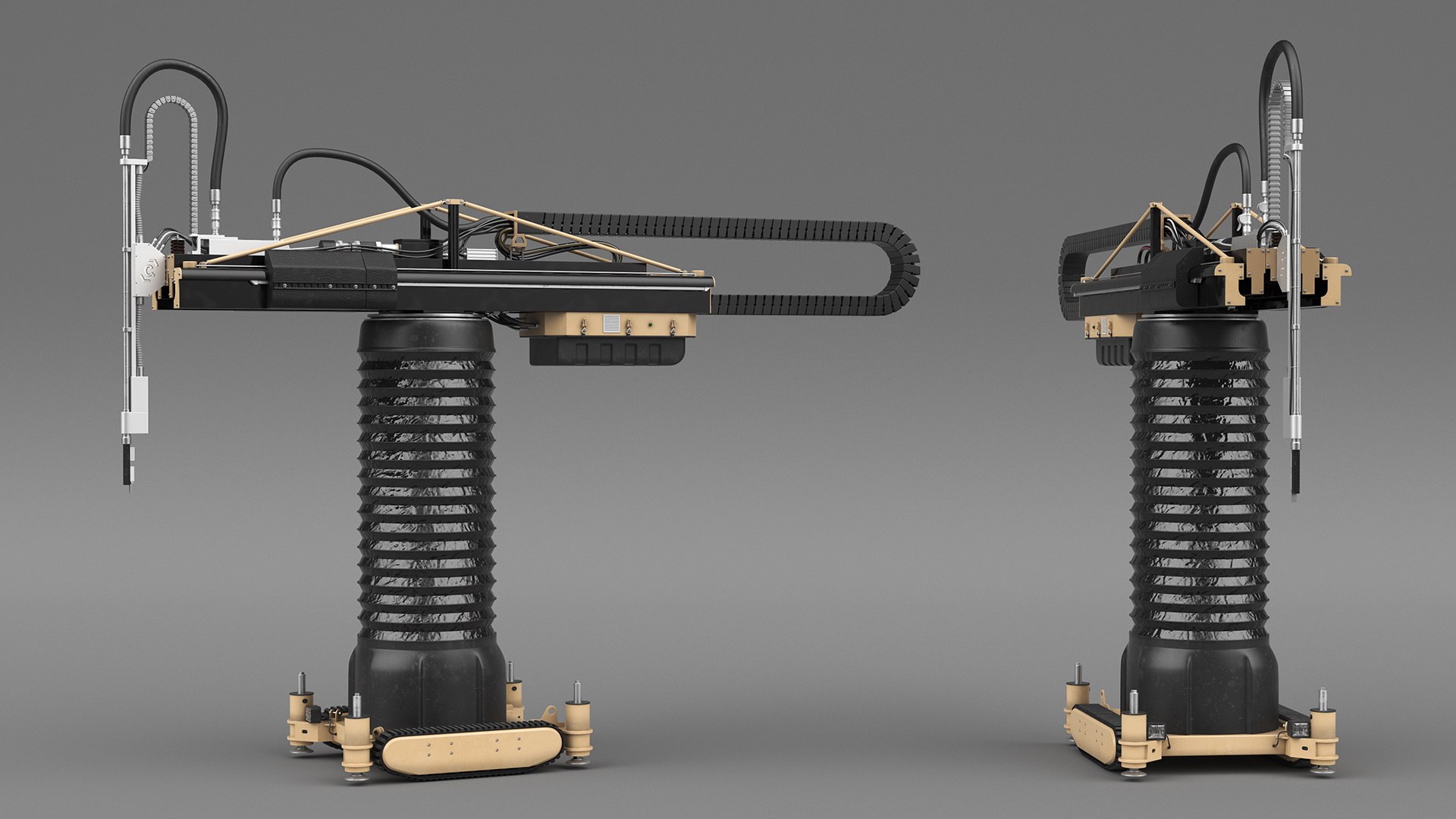 Apis Cor Construction 3D Printer Rigged 3D Model - TurboSquid 2247430