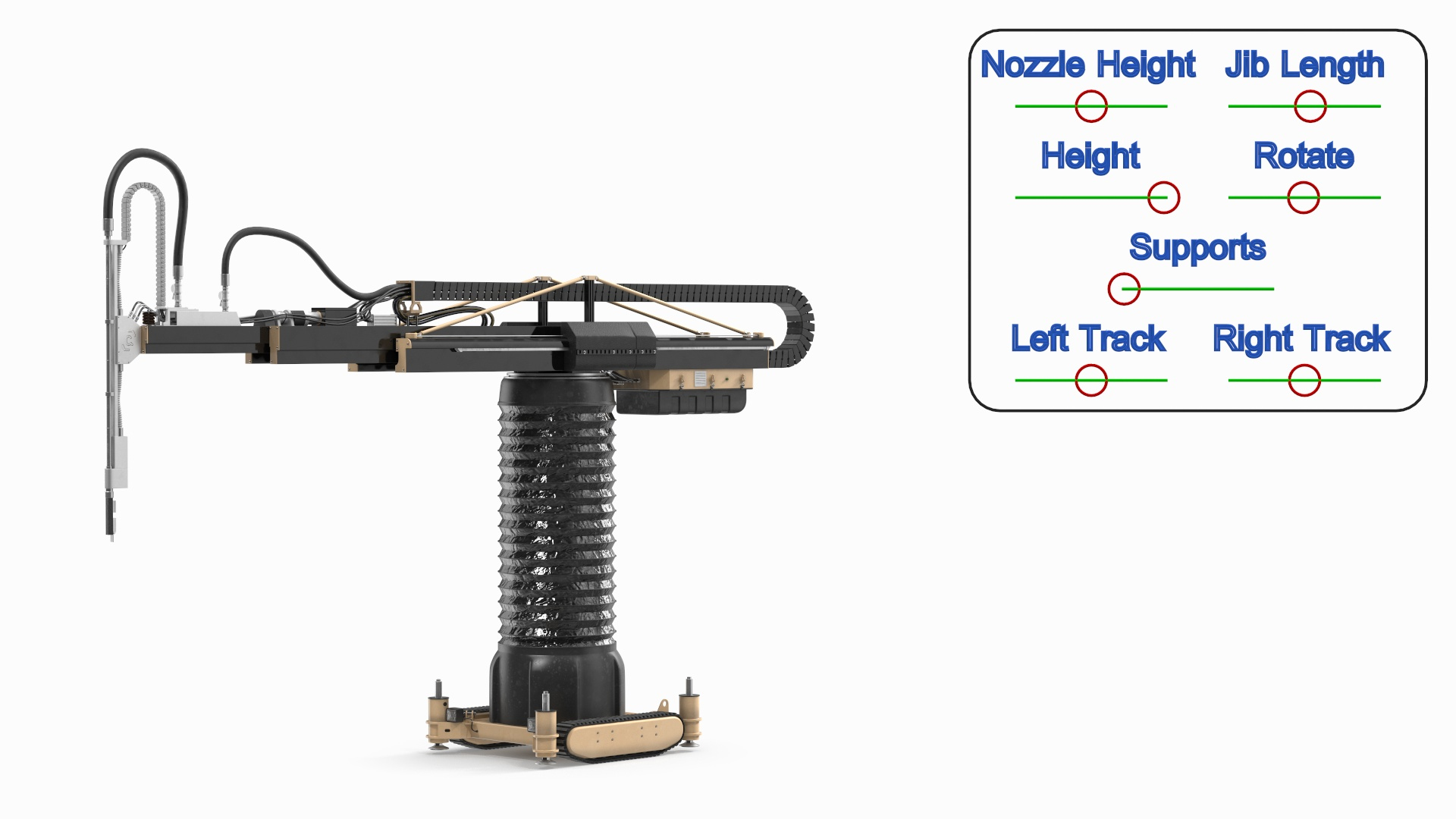 Apis Cor Construction 3D Printer Rigged 3D Model - TurboSquid 2247430