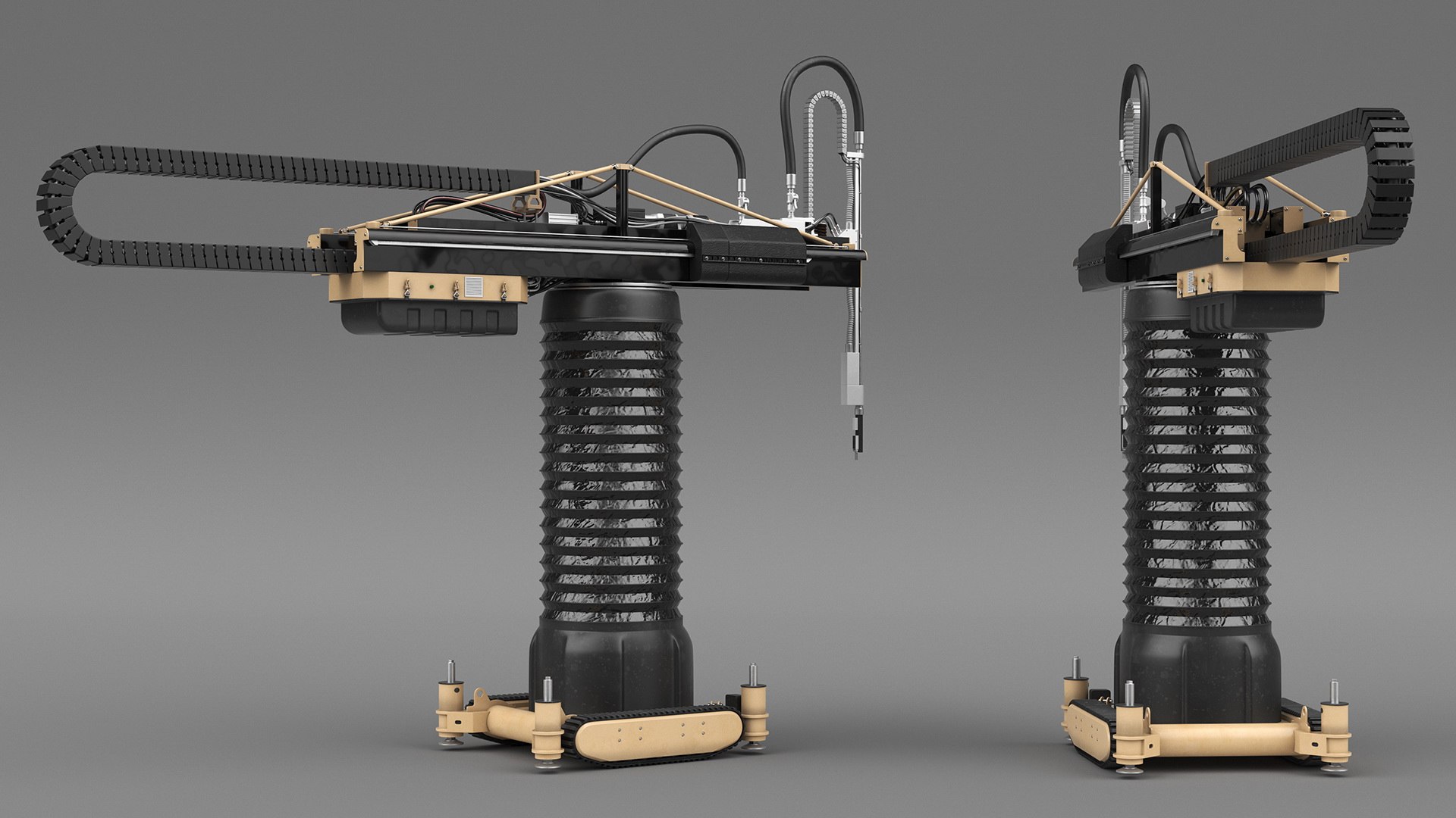 Apis Cor Construction 3D Printer Rigged 3D Model - TurboSquid 2247430