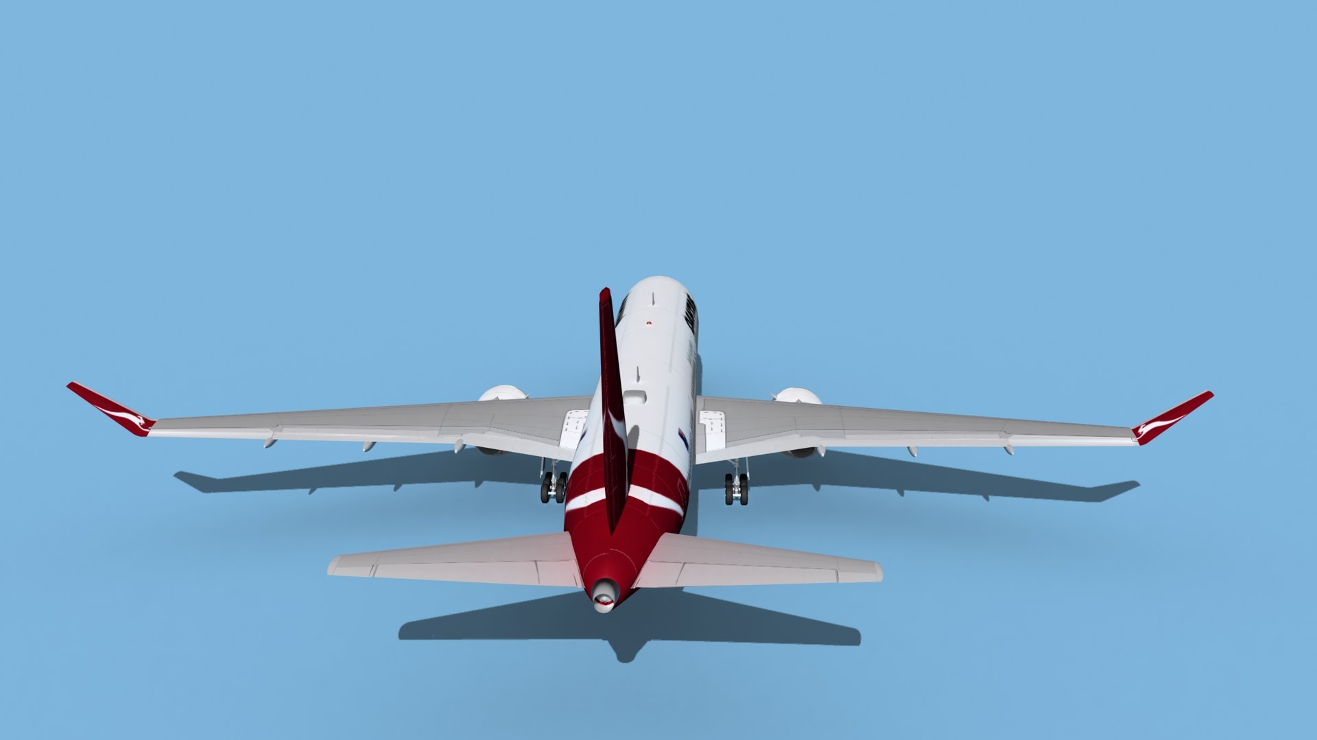 Boeing 767-400 Qantas Model - TurboSquid 1912372