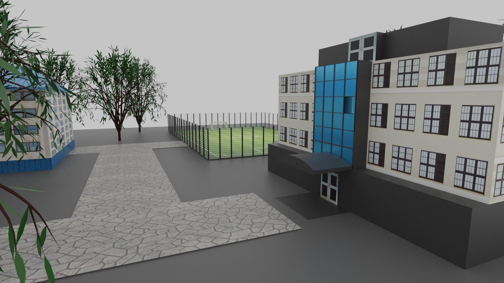 School And Classroom Interior 3D Model - TurboSquid 2132170