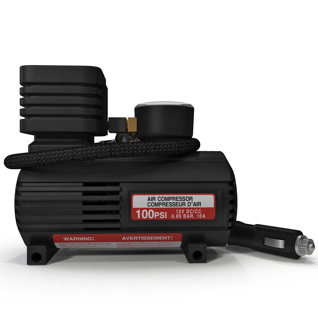 3d Portable Auto Air Compressor
