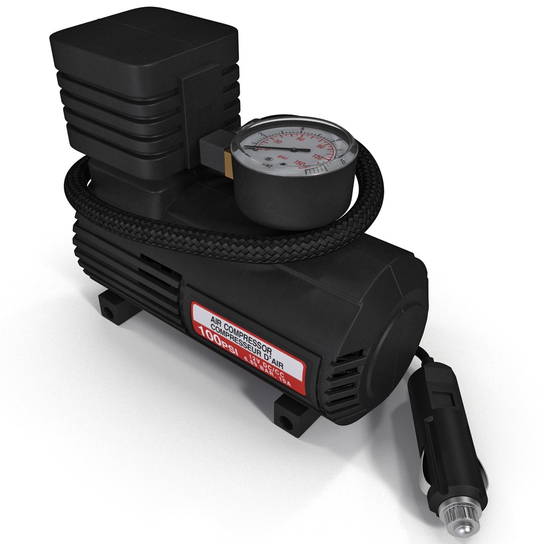 3d Portable Auto Air Compressor