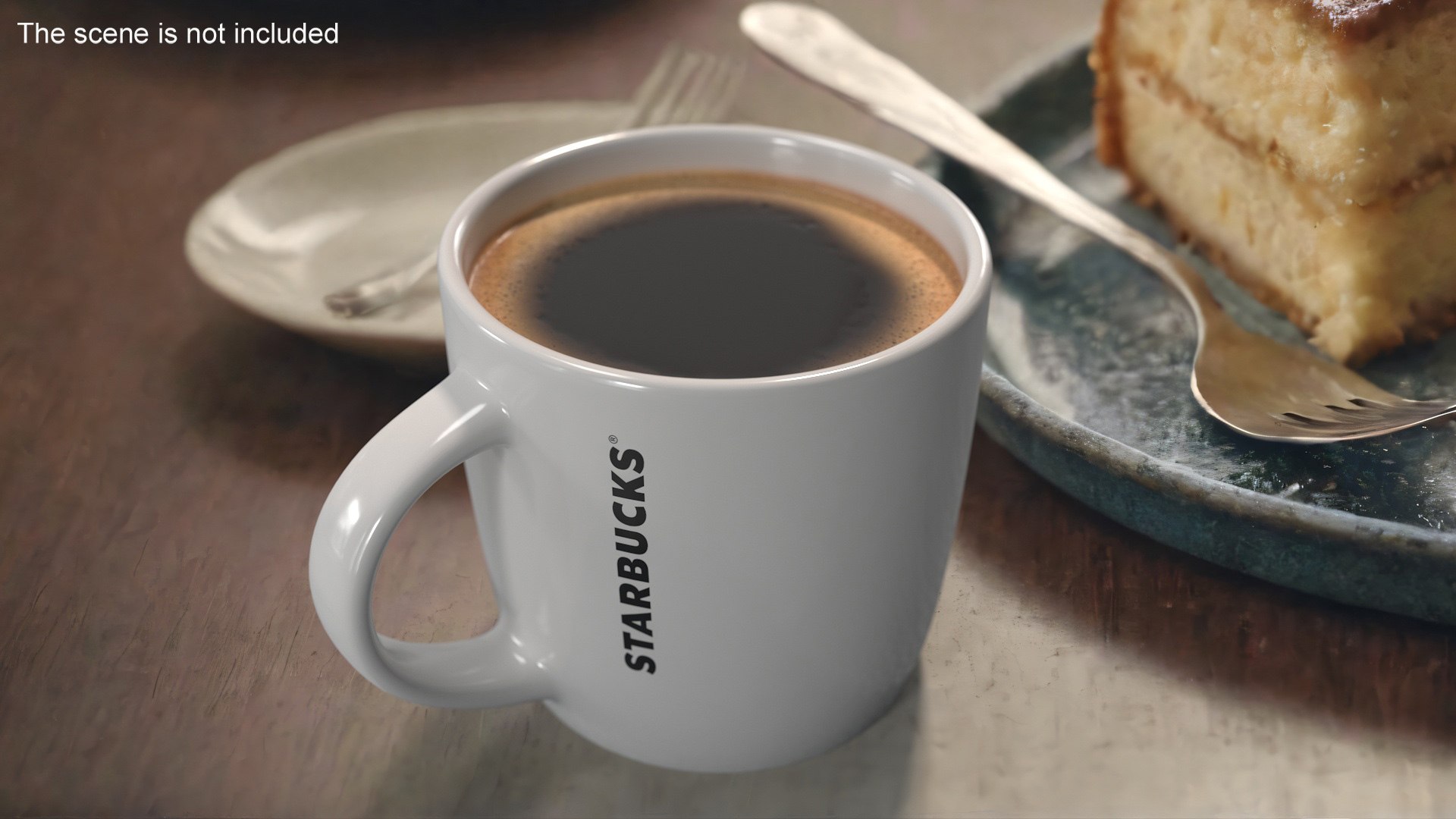3D Mug Of Coffee Starbucks Model - TurboSquid 2269707