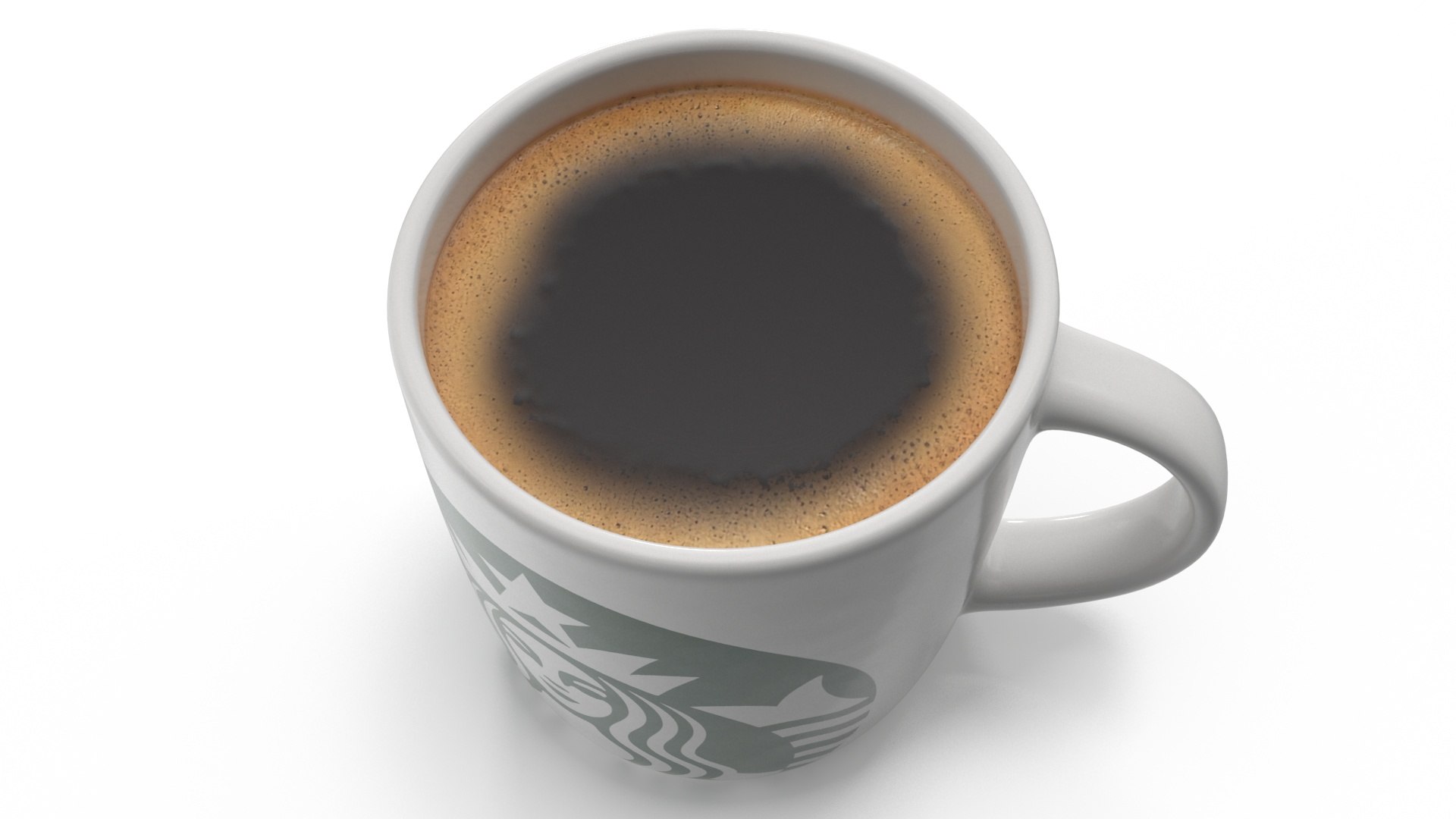 3D Mug Of Coffee Starbucks Model - TurboSquid 2269707