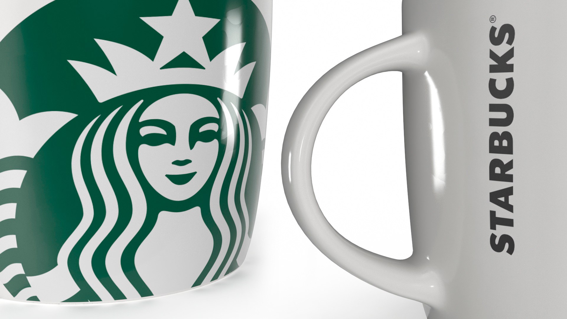3D Mug Of Coffee Starbucks Model - TurboSquid 2269707
