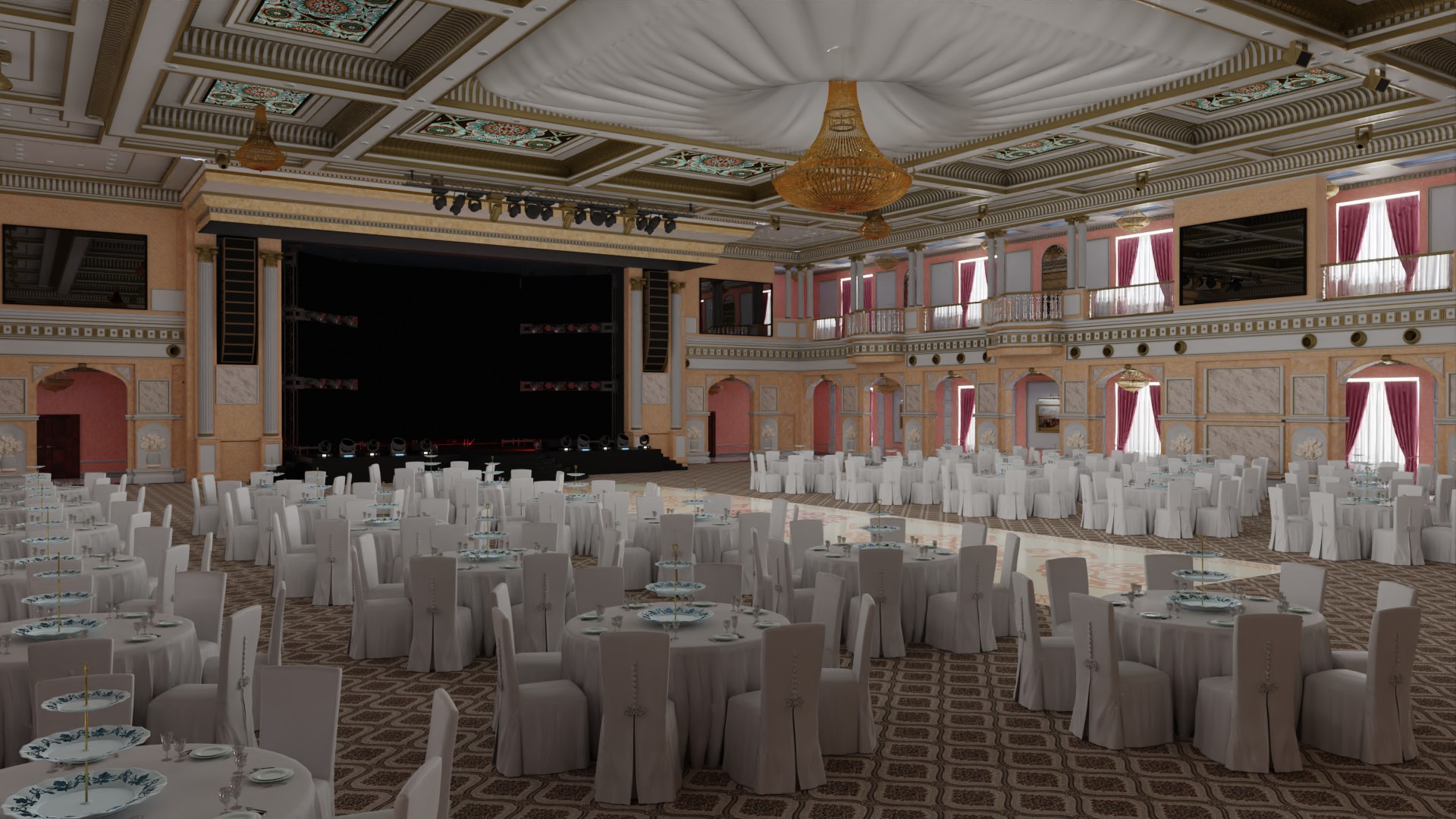 Hall Cycles Realistic 3D Model - TurboSquid 1619356