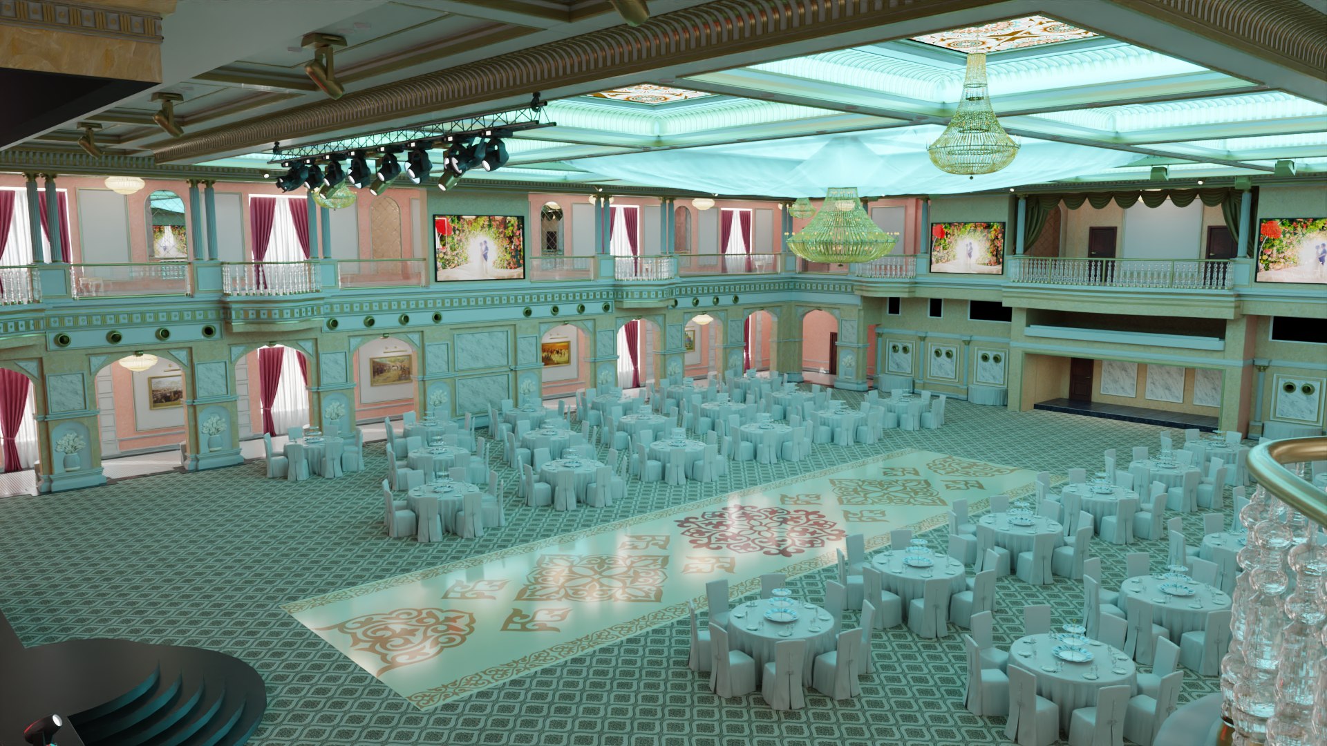 Hall Cycles Realistic 3D Model - TurboSquid 1619356