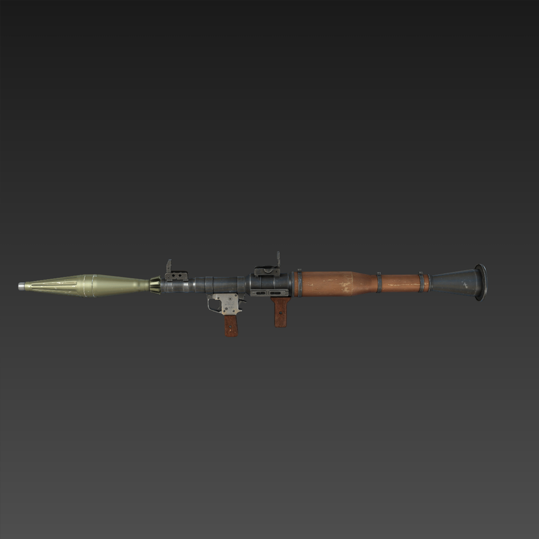 3d Model Rpg-7 Launcher