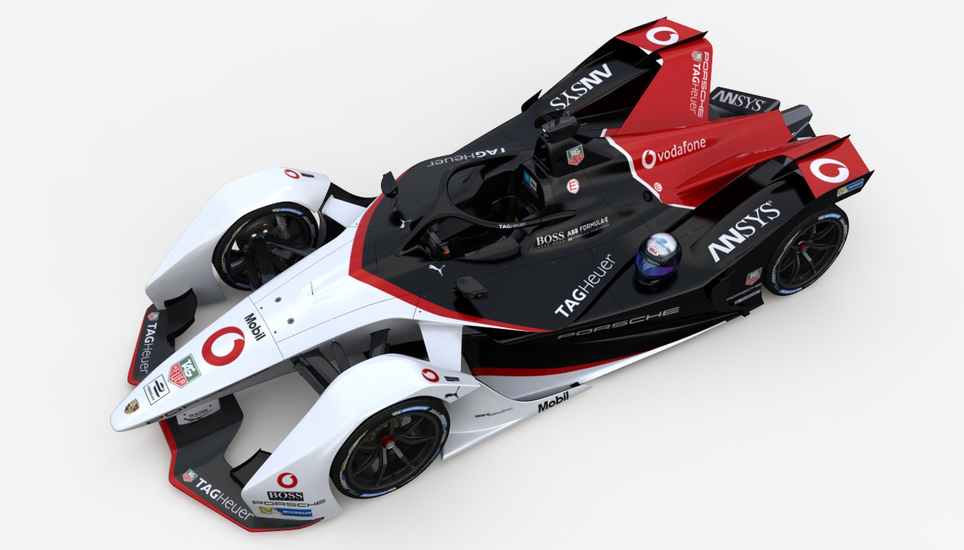 3D Formula E Porsche 99x Model - TurboSquid 1447077