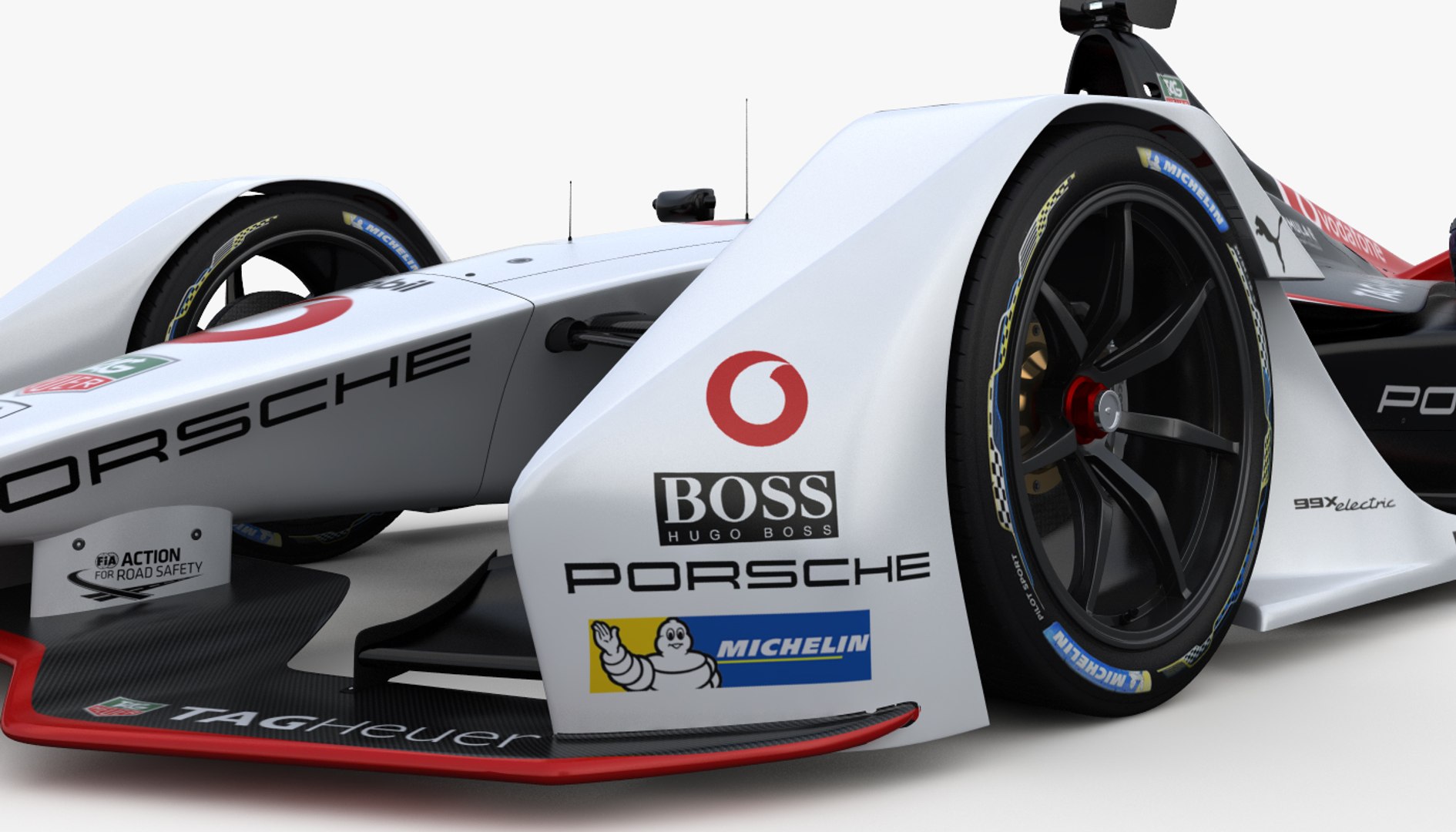 3D Formula E Porsche 99x Model - TurboSquid 1447077