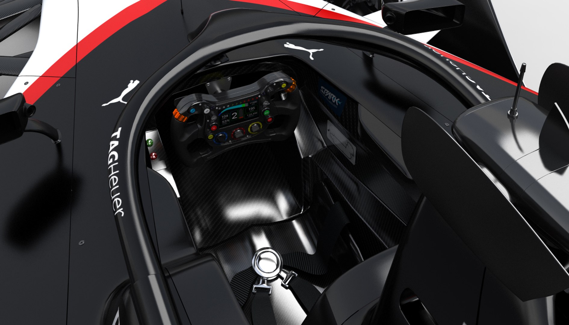 3D Formula E Porsche 99x Model - TurboSquid 1447077