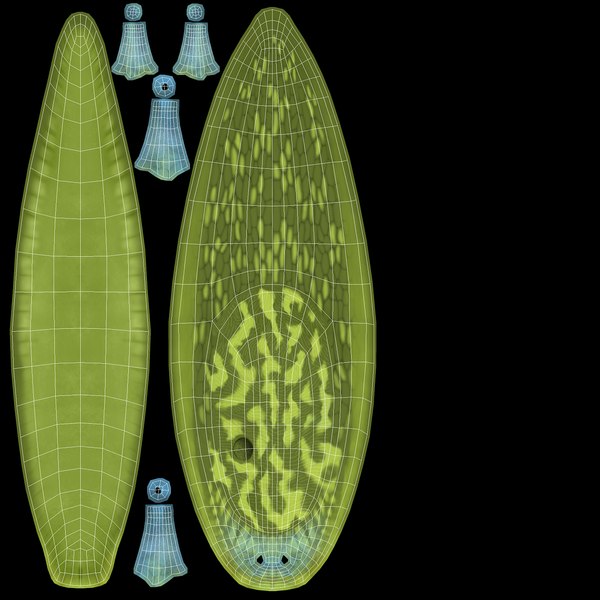 Green Leopard Slug 3D model - TurboSquid 2044533