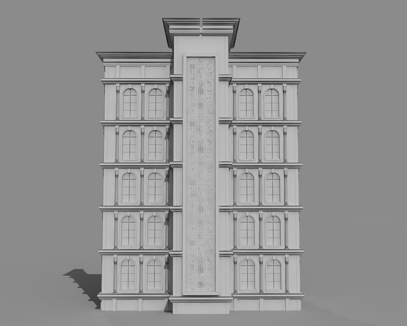 0209 - Building Facade 3D Model - TurboSquid 2241482