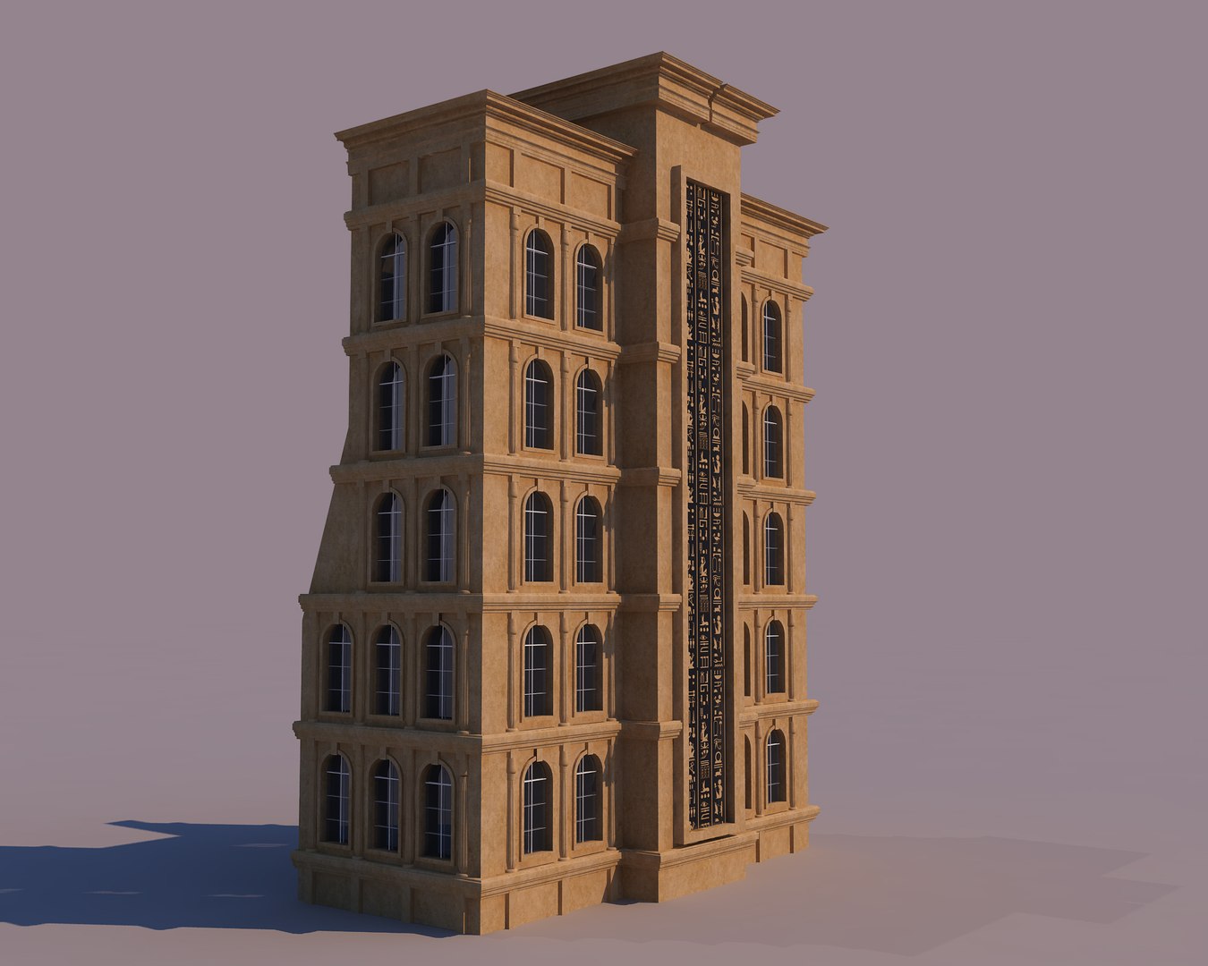 0209 - Building Facade 3D Model - TurboSquid 2241482