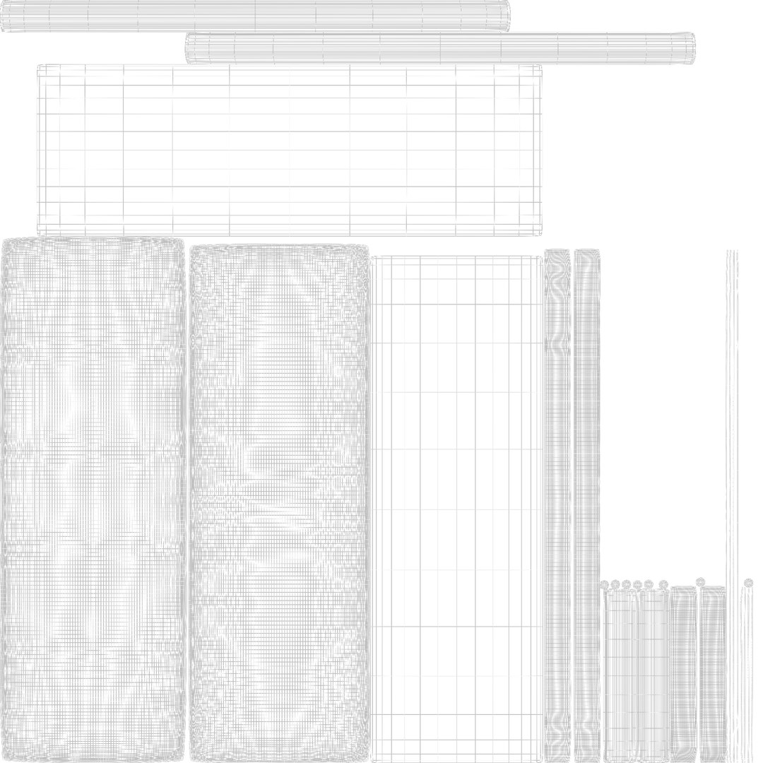 Bench Couch Model - TurboSquid 2296042