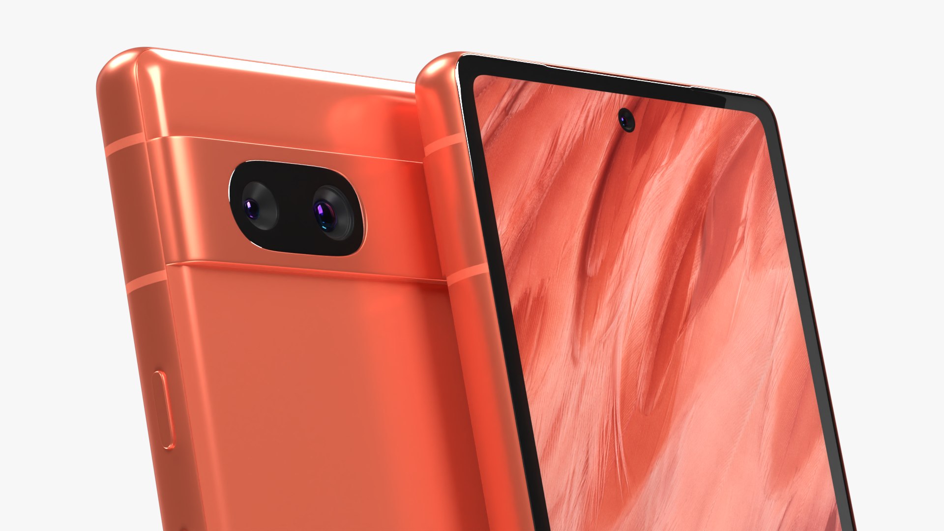 Google Pixel 7a Coral 3D Model - TurboSquid 2073938