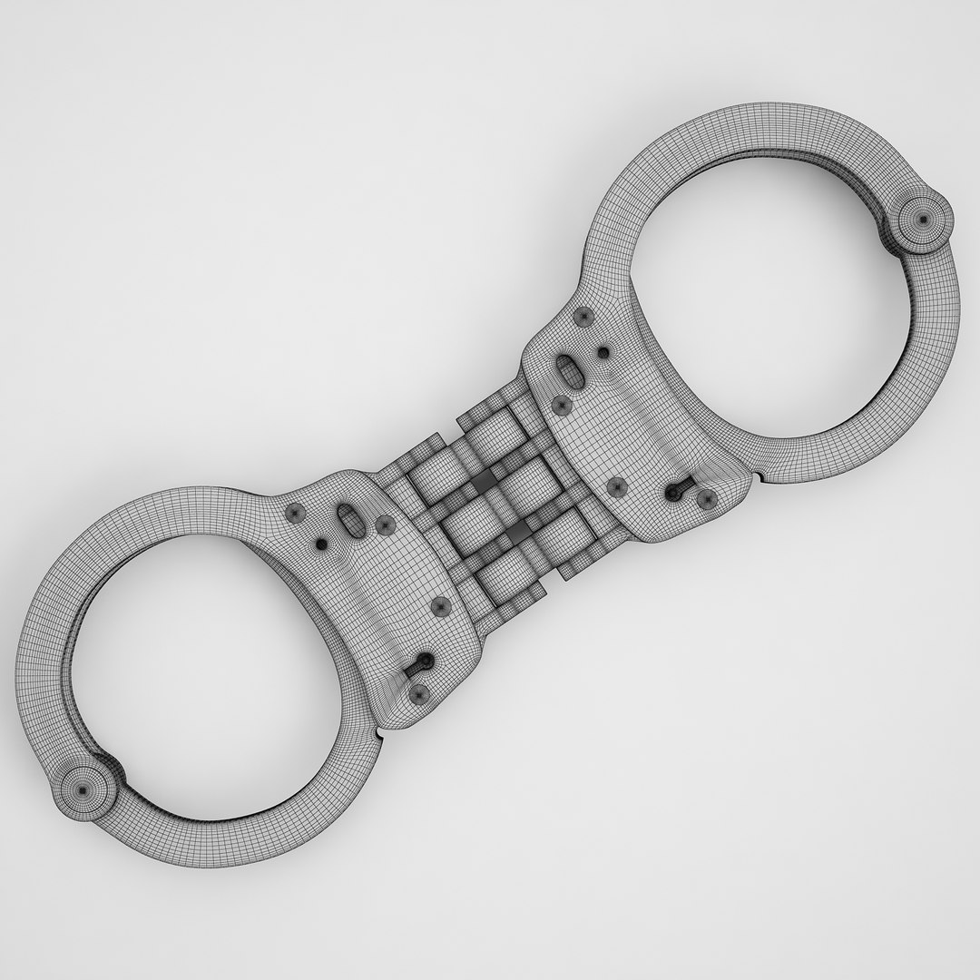 3D Handcuffs Model - TurboSquid 1211225