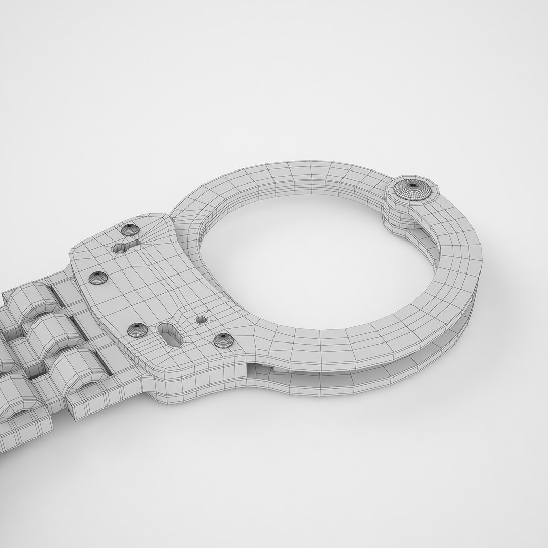 3D Handcuffs Model - TurboSquid 1211225