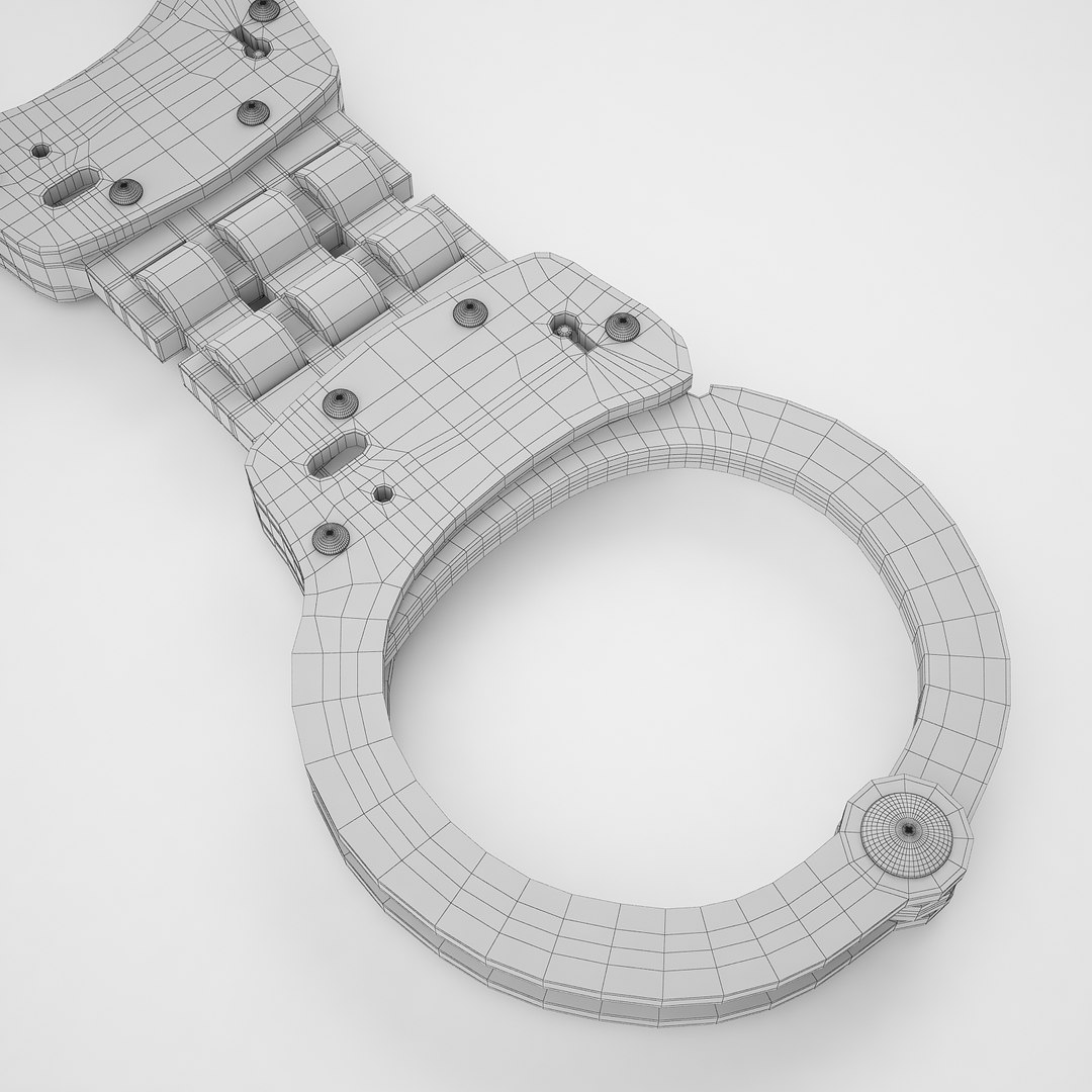 3D Handcuffs Model - TurboSquid 1211225
