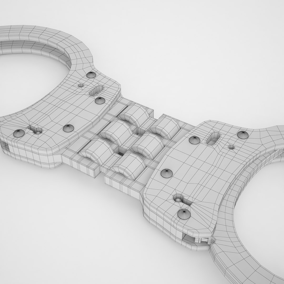3D Handcuffs Model - TurboSquid 1211225