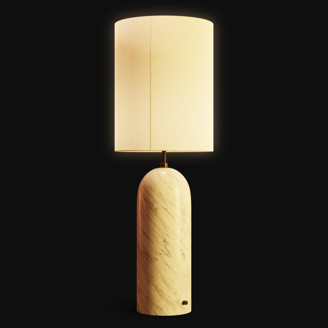 Lamp Floor Gubi Gravity XL High Model - TurboSquid 1829372