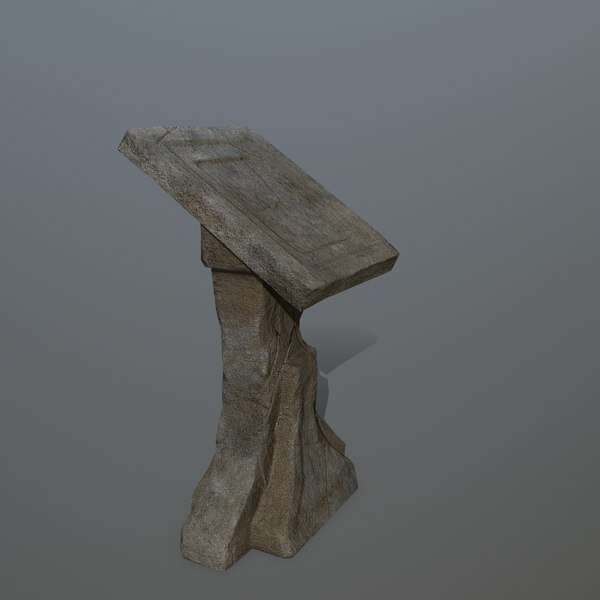 3D lectern model - TurboSquid 1662042
