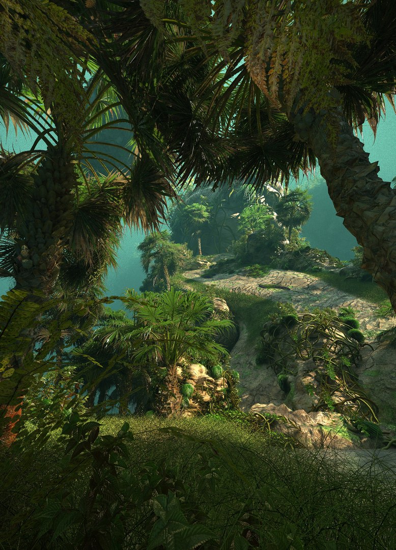 3D Floating Magical Island - TurboSquid 1984286