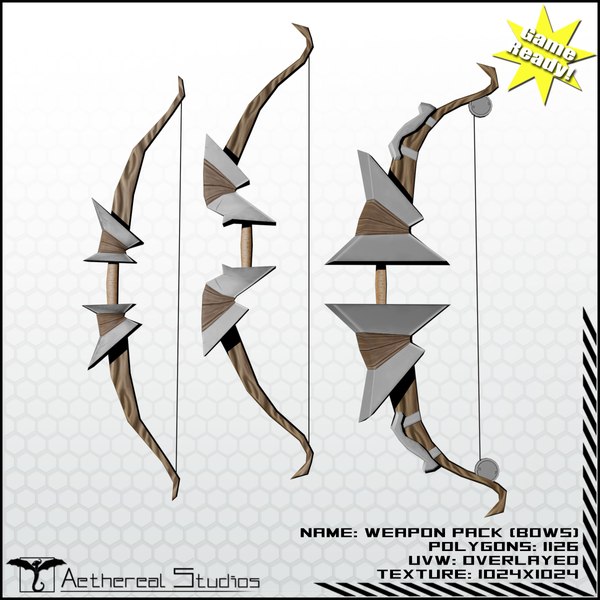 fantasy weapons bow 3ds