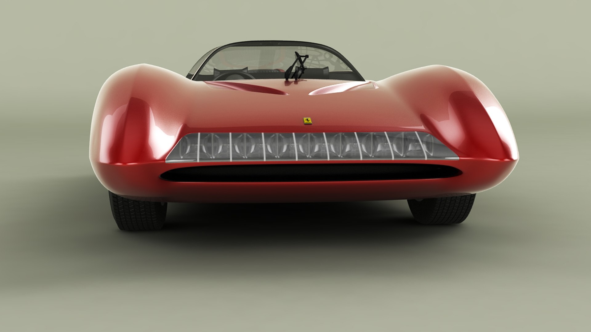 3D 1968 Pininfarina P5 Concept Model - TurboSquid 1874108