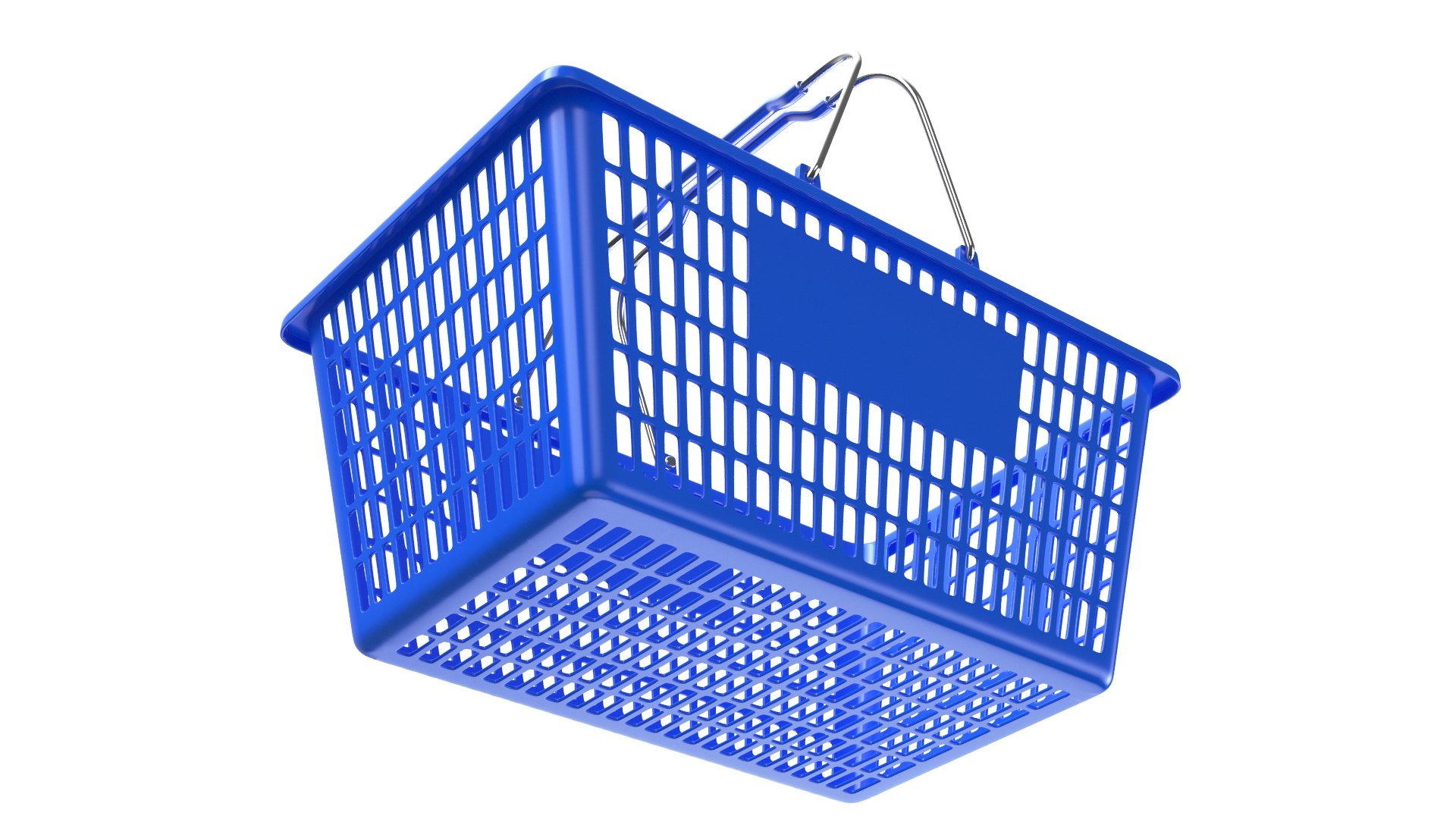 3D Two Detailed Shopping Baskets Model - TurboSquid 2006705