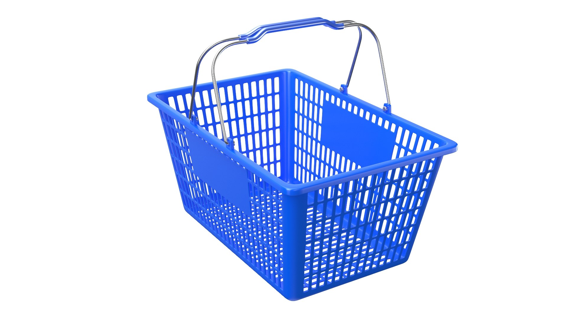 3D Two Detailed Shopping Baskets Model - TurboSquid 2006705