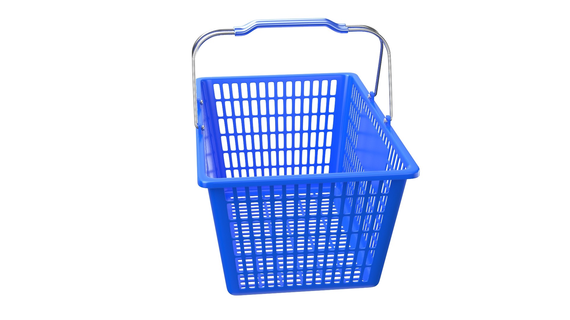 3D Two Detailed Shopping Baskets Model - TurboSquid 2006705